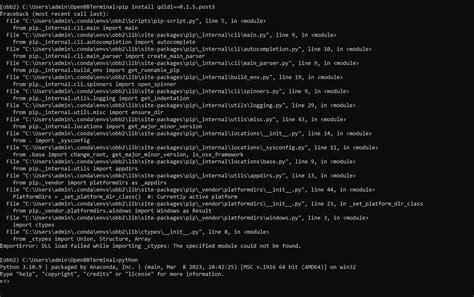 Bug Installation Via Source On Windows Importerror Dll Load Failed While Importing Ctypes
