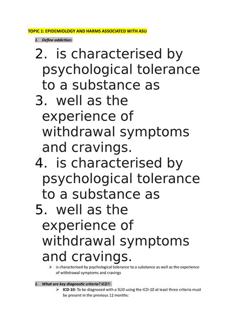 Exam Rev Weekly Lecture Content Notes For End Of Trimester Exam