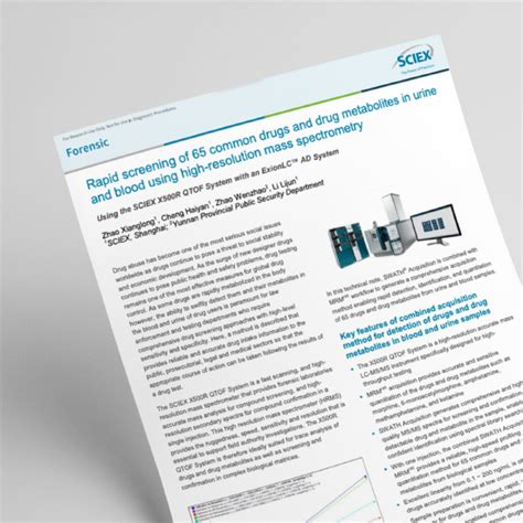 Forensic Drug Screening