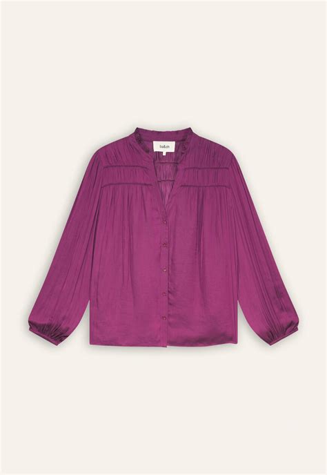 Long Sleeve Shirt Cessia Purple Baandsh Us