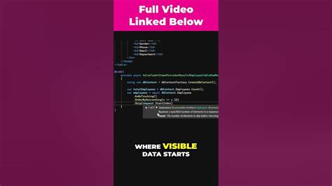 Blazor Virtualization Secrets Revealed Youtube