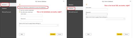alternate credentials not working 2 106 582 0 64 microsoft