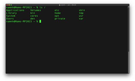 Câu Lệnh Phổ Biến Trong Power Shellterminalgitbash Trên Windowsmacoslinux Nam Còi