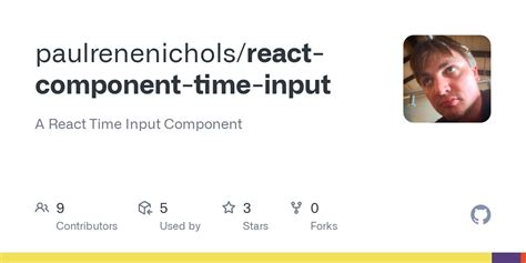 Github Paulrenenicholsreact Component Time Input A React Time Input