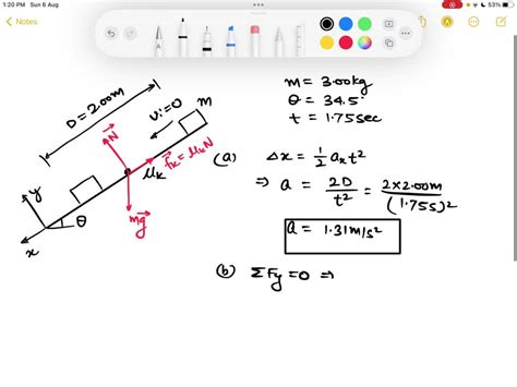 solved texts a block slides down a frictionless incline and the