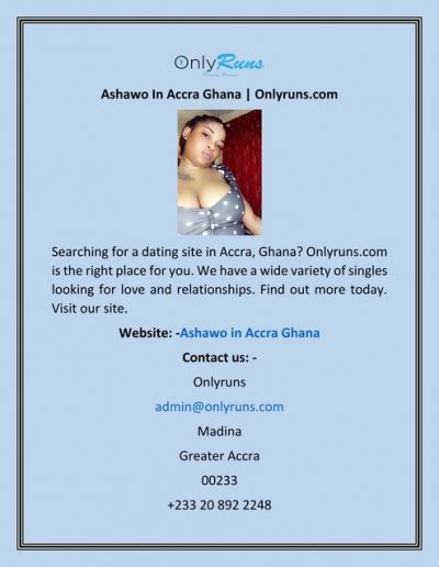 Ashawo In Accra Ghana Onlyruns Com