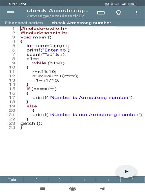 Armstrong Number Pdf