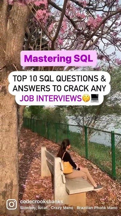 Top 10 Sql Questions To Crack Your Job Interviews Trending Sql