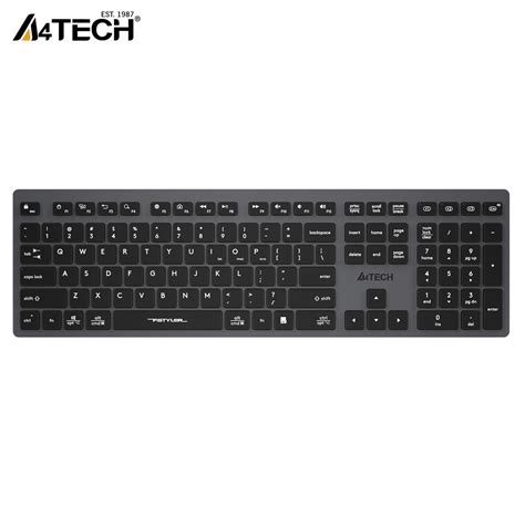 A4tech Fbx50c Bluetooth And 2 4g Wireless Keyboard Black White In Pakistan Techglobe Pk