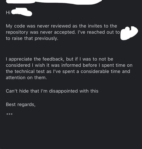 Getting A Rejection Email On A Job Process After Submit A 4 Hours