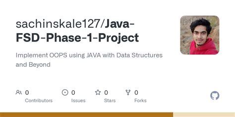 Github Sachinskale127java Fsd Phase 1 Project Implement Oops Using