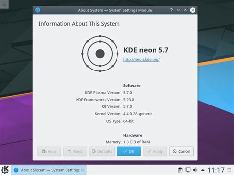 kde neon 5 7 lets you taste the new kde plasma 5 7 desktop environment