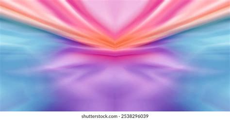 Refractive Blur Effect Multiple Color Cobination Stock Illustration