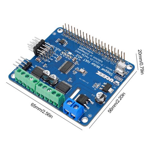 Robot Expansion Board Servo Motor Driver Module V2 I2c For Raspberry Pi