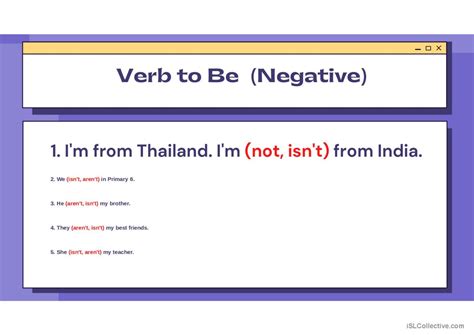 Verb To Be Affirmative Interrogati… Português Ple Powerpoints