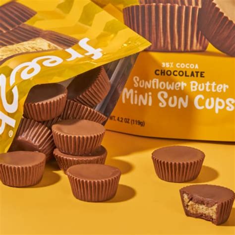 Free2b® Chocolate Sunflower Butter Mini Sun Cups® Candy Pouch 42 Oz Ralphs