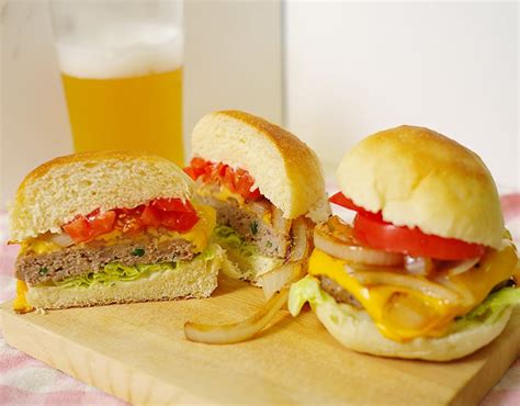 햄버거 패티 만들기 수제 미니 햄버거 레시피 네이버 블로그