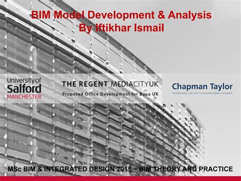 Bim Model Development And Critical Analysis By Iftikhar Ismail Bsc Hons
