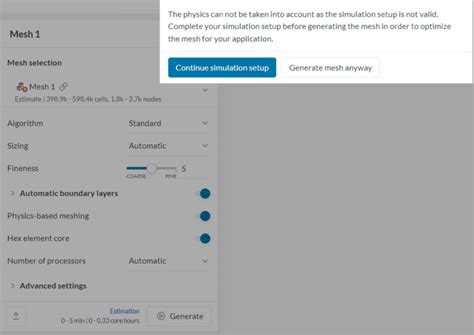 Standard Mesher Meshing For Cae Documentation Simscale