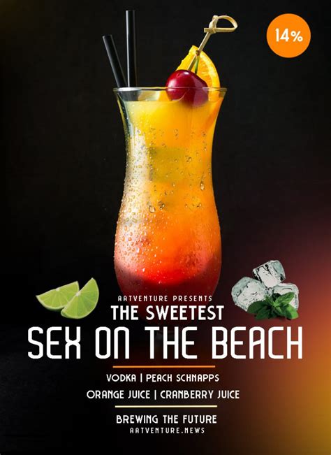 Flyer Sex On The Beach