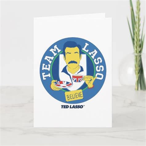 Ted Lasso Team Lasso Tea Iconic Avatar Card Zazzle