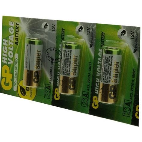 Pack de 5 piles GP pour DIVERS P23GA | Leroy Merlin