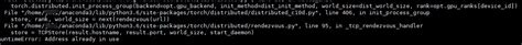 runtimeerror address already in use 阿里云开发者社区
