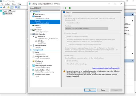 Unable To Boot Install Openbsd 74 On Hyper V Ropenbsd