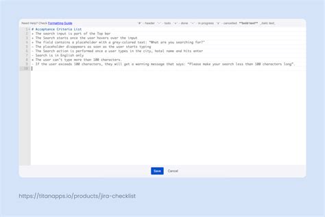 Definition Of Done In Jira With Examples TitanApps Blog