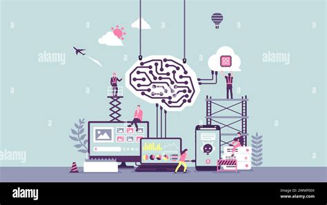 Generative Ai Artificial Intelligence Vector Banner Illustration