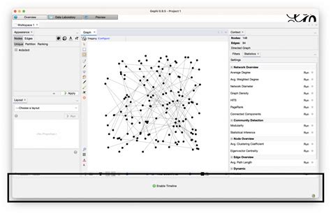 How To Create Simple Dynamic Graphs In Gephi Dr James Ashford