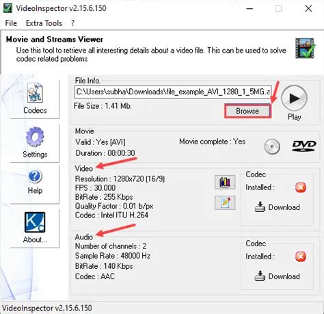 How To Check Installed Codecs In Windows