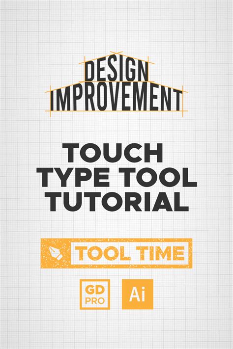 how to use the touch type tool in adobe illustrator tutorial