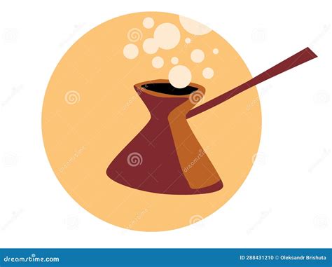 Vintage Jezva For Coffee Icon. Detailed Set Of Food And Drink Icons ...