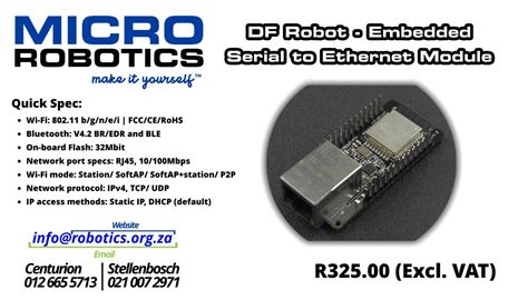 Micro Robotics This Is An Embedded Serial To Ethernet Facebook