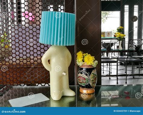Cute Table Lamp With Penis Switch Stock Image Image Of Design Luxury