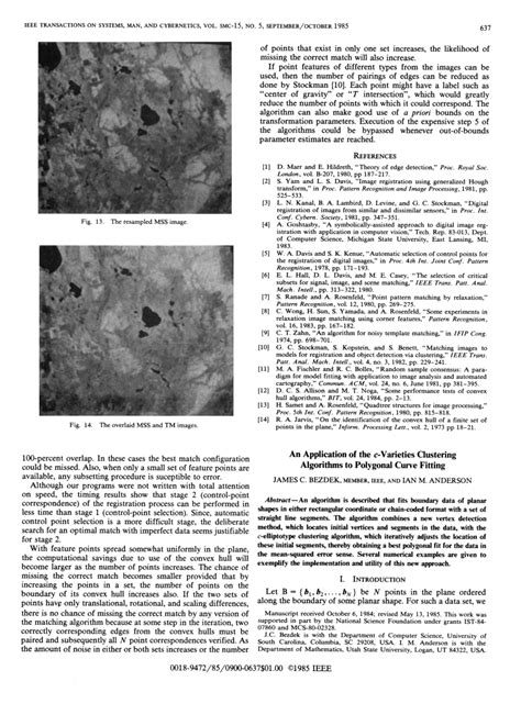 Pdf An Application Of The C Varieties Clustering Algorithms To Polygonal Curve Fitting