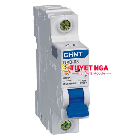 Chint Nxb 63 Mcb 1p 16a C16 Cb Tép ĐiỆn TỬ TuyẾt Nga