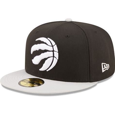 Mens Toronto Raptors New Era Blackgray Two Tone Color Pack 59fifty