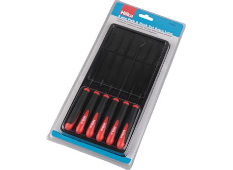 Hilka 6 Pce Pick And Hook Set Extra Long Only £4 61
