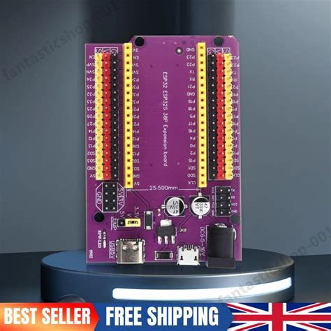 Esp32 Module Usb 38pin Type Cmicro Nodemcu 32s Lua Gpio Expansion Board £575 Picclick Uk