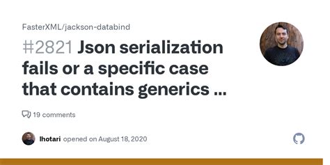 Json Serialization Fails Or A Specific Case That Contains Generics And Static Methods With Generic