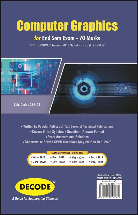 Amazon In Buy Computer Graphics For SPPU 19 Course SE IV IT