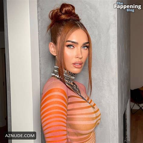 Megan Fox Sizzles In Sexy See Through Dress In Malibu Aznude