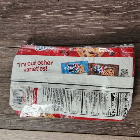 Recycled Chips Ahoy Chewy Cookie Wrapper Bag Etsy