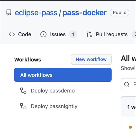 Stand Up An Independent Instance Of Pass Using Eclipse Infrastructure And Mockdemo Data · Issue