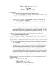 Solution To Problem Set Pdf ECON Global Economics Fall Solution To Problem Set