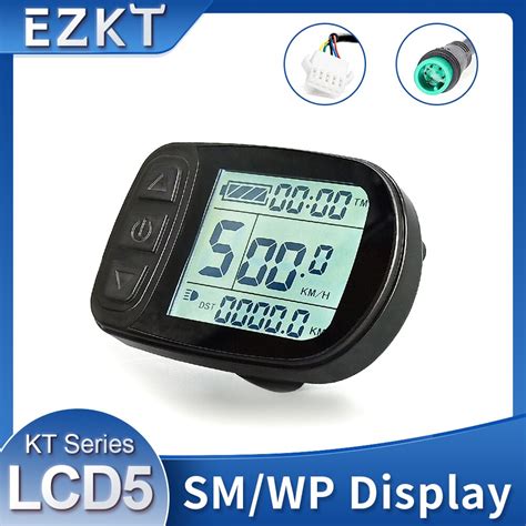 전기 자전거용 Kt 지능형 제어판 디스플레이 전기 자전거 Kunteng Kt Lcd5 디스플레이 24v 36v 48v