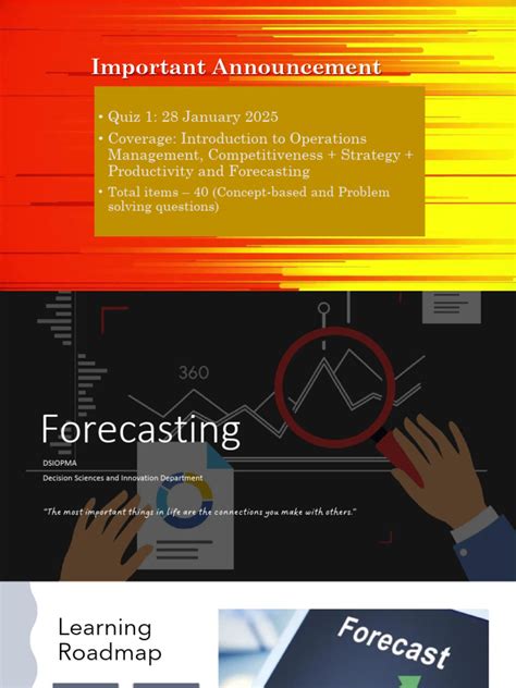 Forecasting Lecture Material Pdf Forecasting Linear Regression