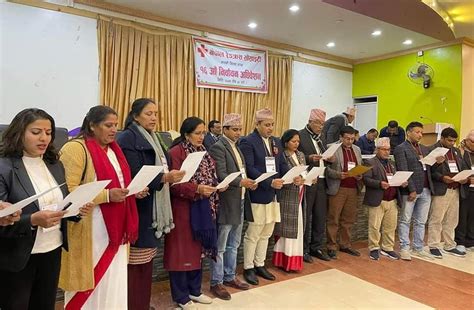 नेपाल रेड्क्रस सोसाइटी कास्कीको सभापतिमा डण्डराज पौडेल चयन Click
